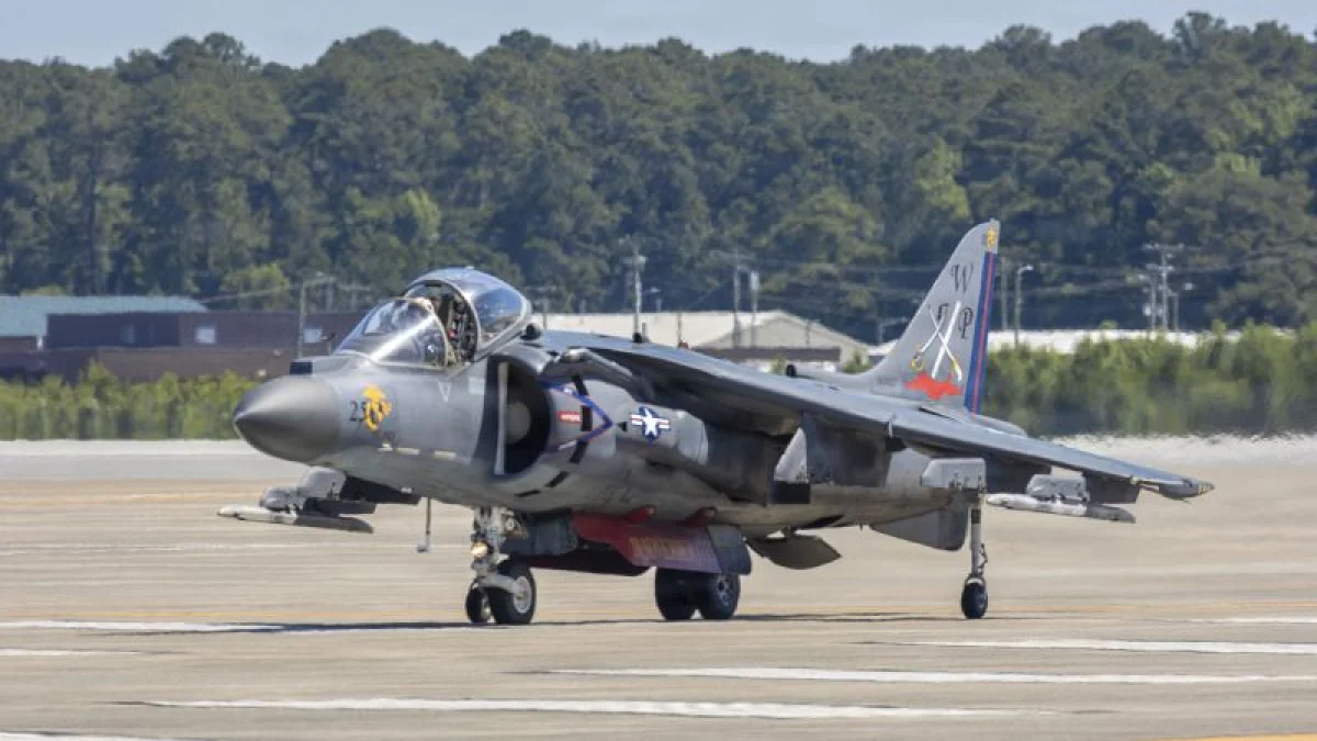 ABD Deniz Piyadeleri Harrier'ı Emekliye Ayırdı